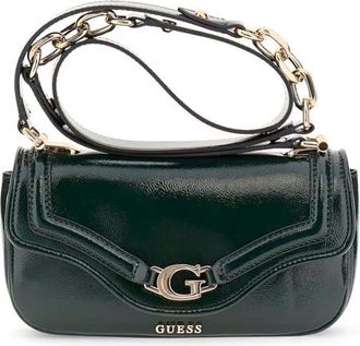 Guess sac à épaule bandoulière sac à main Dea Crossbody Flap Forest vert foncé