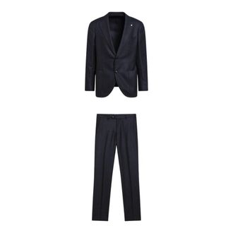 Luigi Bianchi Mantova Dream Monopetto - - Suits - Herren - Blau - 2XL