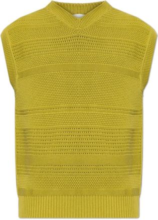 Paul Smith Homme, Pulls, Vert, Taille: L V-neck Vest