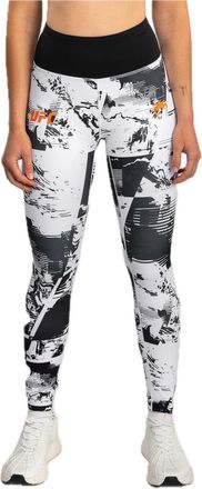 Venum UFC Zenith Damen Schwarz/Weiß/Orange Authentic Fight Week Kompressionshose - XXL