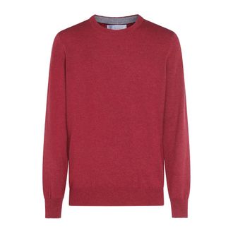 Brunello Cucinelli Herren, Strickwaren, Lila, 3XLGröße