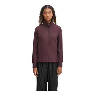 Yohji Yamamoto Shamar Track Top - - Sweatshirts & Hoodies - Damen - Lila - XS