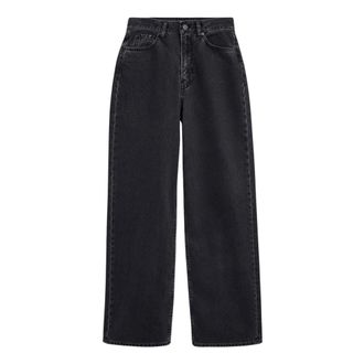 Armedangels Enijaa High Waist Wide Jeans - - Jeans - Damen - Schwarzk - W28 L34