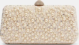 Valentino Garavani Verzierte Clutch Carry Secrets aus Satin