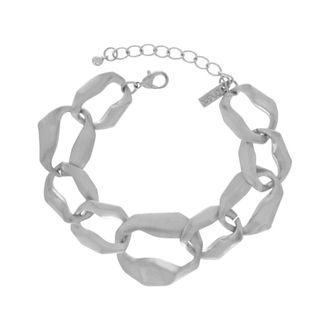 Dansk Copenhagen Elysian Link Fluid Armband - - Accessories - Damen - Grau - ONE SIZE
