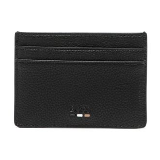 HUGO BOSS Homme, Accessoires, Noir, Taille: ONE Size Porte-cartes &Eacute;l&eacute;gant avec Poches