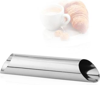 TOPBATHY Edelstahl Cannoli Formen 3 St&uuml;ck Zylindrische Backformen Wiederverwendbare Geb&auml;ckr&ouml;hrchen F&uuml;r Selbstgemacht Croissants Und Desserts