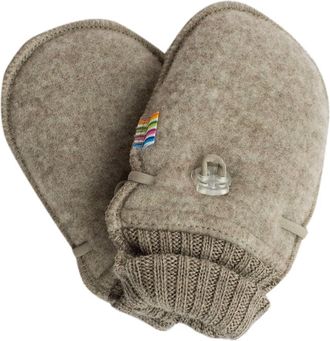 Joha Kinder Baby Handschuhe aus 100% Wolle Sesame Melange-90