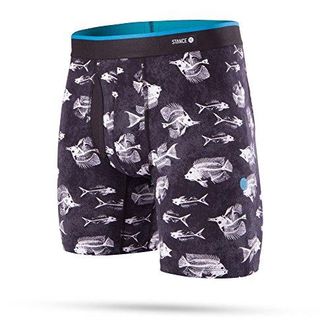 Stance Boxers - Stance Fish Bones Boxers - Black