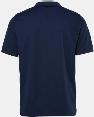 JP1880 Poloshirt Poloshirt Golf Zipper Halbarm Kontrast Details