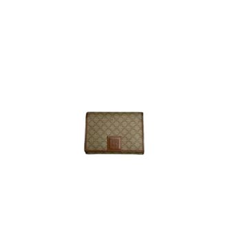 Celine Portefeuille Vintage Pre-owned - Femme - Pre-owned - Beige - Taille: ONE Size