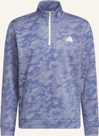 adidas ultimate365 Sweatshirt Mit Reissverschluss Bis Zur Brust, Strapazierf&auml;hig Und Wasserabweisend blau