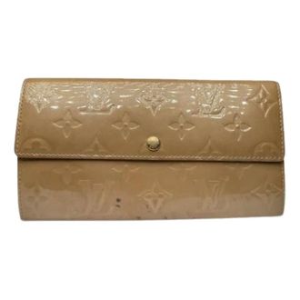 Louis Vuitton Portefeuille Vintage Pre-owned - Femme - Pre-owned - Brun - Taille: ONE Size