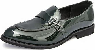 Minitoo Mocassins décontractés pour homme, Y99151 Vert, 38 EU