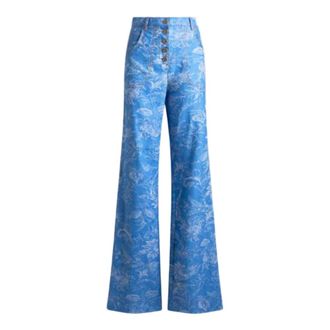 Etro Damen, Hosen, Blau, W27Gr&ouml;&szlig;e