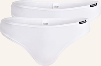 Skiny Skiny 2er-Pack Slips Every Day In Cotton Advantage weiss
