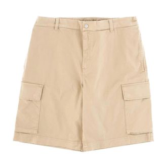 Woolrich Cotton Twill Cargo Short GD - - Shorts - Herren - Beige - L
