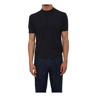 Paolo Pecora Maglia Girocollo - - Knitwear - Herren - Blau - 2XL
