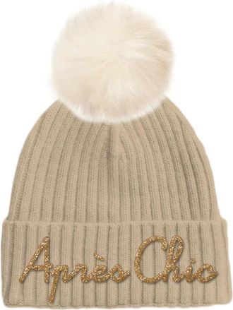 Saint Barth Femme, Accessoires, Beige, Taille: ONE Size Wengen Beanie