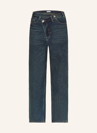 Mrs & Hugs Mrs & Hugs Wide Leg Jeans blau