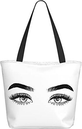 AOOEDM Woman Eyes Ladies Shopping Bag 13x11x7in.Le cadeau parfait pour la Saint-Valentin.Cest de la Saint-Valentin pour maman, fille, &eacute;pouse, etc