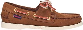 Sebago Femme, Chaussures, Brun, Taille: 37 EU Docksides Portland Nubuck