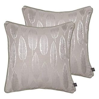 Prestigious Textiles Quill Polyester gefüllte Kissen (Twin Pack), Rosewood, 43 x 43cm, 2