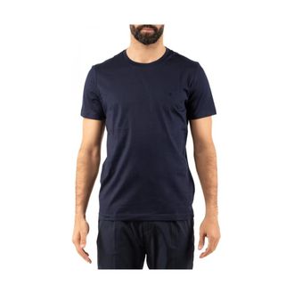 Dondup Homme, Tops, Bleu, Taille: M T-Shirt Classique &agrave; Col Rond
