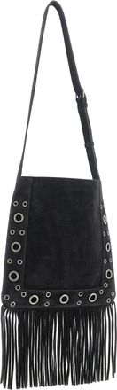 Valentino Garavani Mens Black Calfskin Shoulder Bag
