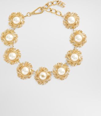 Dolce & Gabbana Halskette Mit Cabochon - Frau Bijoux Gold Metall Pz