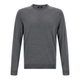 Zanone Flexwool Rundhals-Pullover - - Knitwear - Herren - Grau - 2XL