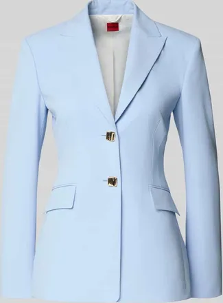 HUGO BOSS Regular Fit Blazer mit Zierkn&ouml;pfe Modell ASMALLA