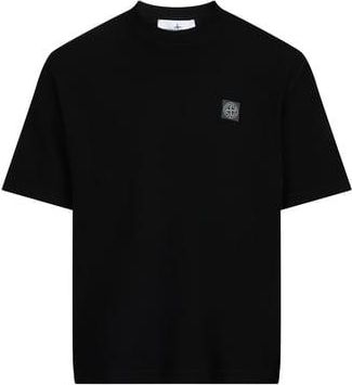 Stone Island Tee-shirt droit col rond en coton