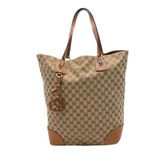 Gucci Pre-owned Vintage Canvas Tote - - Pre-owned - Damen - Beige - ONE SIZE