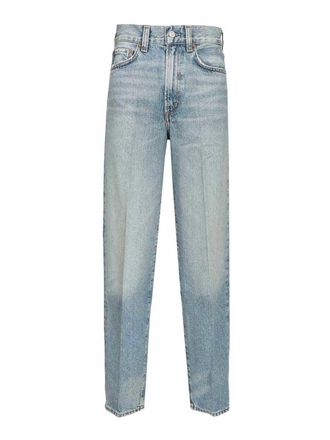 A Gold E Jean Droit - Bleu Clair