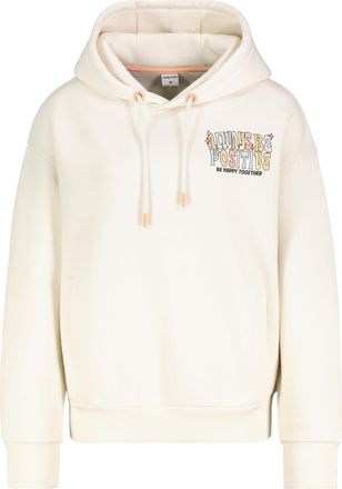 Sublevel Damen-Hoodie mit auff&auml;lligem Print beige L