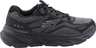 Skechers Homme, Chaussures, Noir, Taille: 42 EU Baskets Casual avec Design Peulengaleis