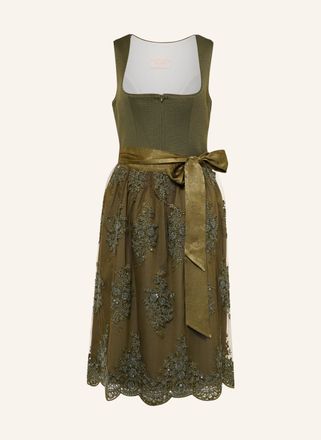 Kr&uuml;ger Kr&uuml;ger Dirndl Leonore Mit Schmucksteinen Und Pailletten gruen