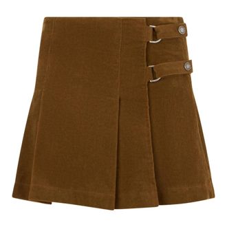 Golden Goose Raelynn Plisierter Minirock - - Skirts - Damen - Braun - XS