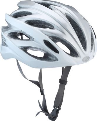 Bell Bell Erwachsene Overdrive Fahrradhelm, White/Silver Ombre, XL