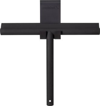 Sealskin Glaswischer Deluxe Duschabzieher, Silikon, schwarz, 24 cm