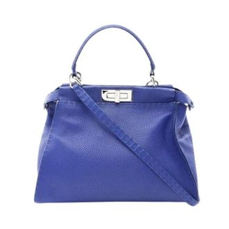 Fendi Sac &agrave; main vintage Pre-owned - Femme - Pre-owned - Bleu - Taille: ONE Size