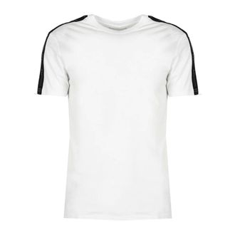 Les Hommes T-shirt col rond - Homme - Tops - Blanc - Taille: S