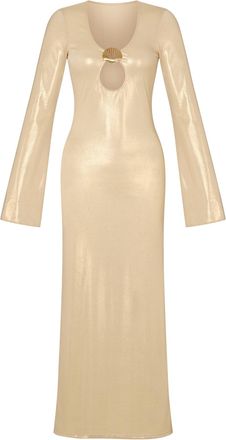 Moda Minx Maxikleid Scallop Shell