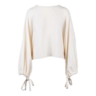 Max Mara Frais Maglia Corta - - Knitwear - Damen - Beige - M