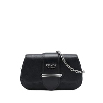 Prada Pre-owned Sidonie Umh&auml;ngetasche - - Pre-owned - Damen - Schwarzk - ONE SIZE