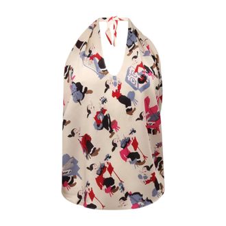 Moschino Femme, Tops, Multicolore, Taille: 38 FR Foulard Top 3522 1107