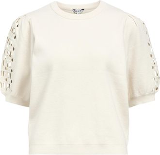 Object Objyuki S/S Re Knit Pullover Noos