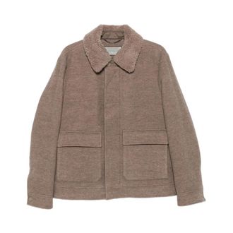 Canali Faux Fur Shearling Jackets - - Jackets - Herren - Braun - 2XL