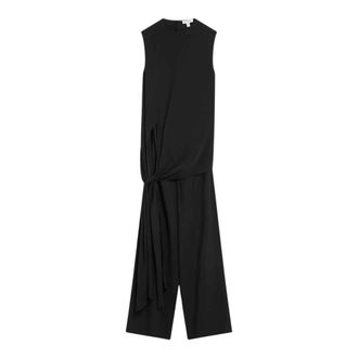 Alaia Draped Jumpsuit - - Jumpsuits & Playsuits - Damen - Schwarzk - S